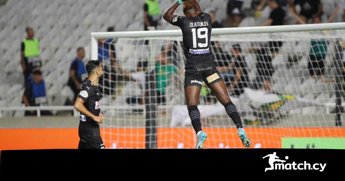 Απόλυτη επιβεβαίωση του match.cy για Ολατούντζι